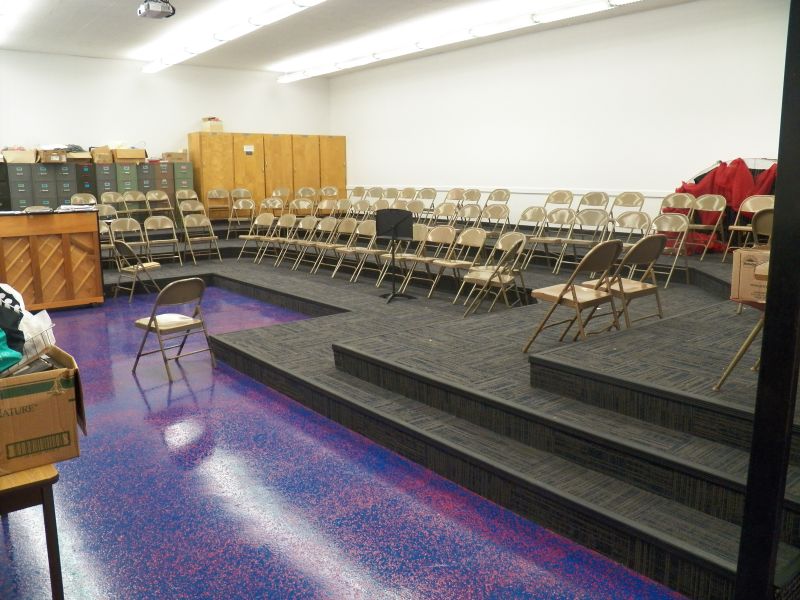 Northwood-Kensett - Choir Room Gets Makeover During Winter Break