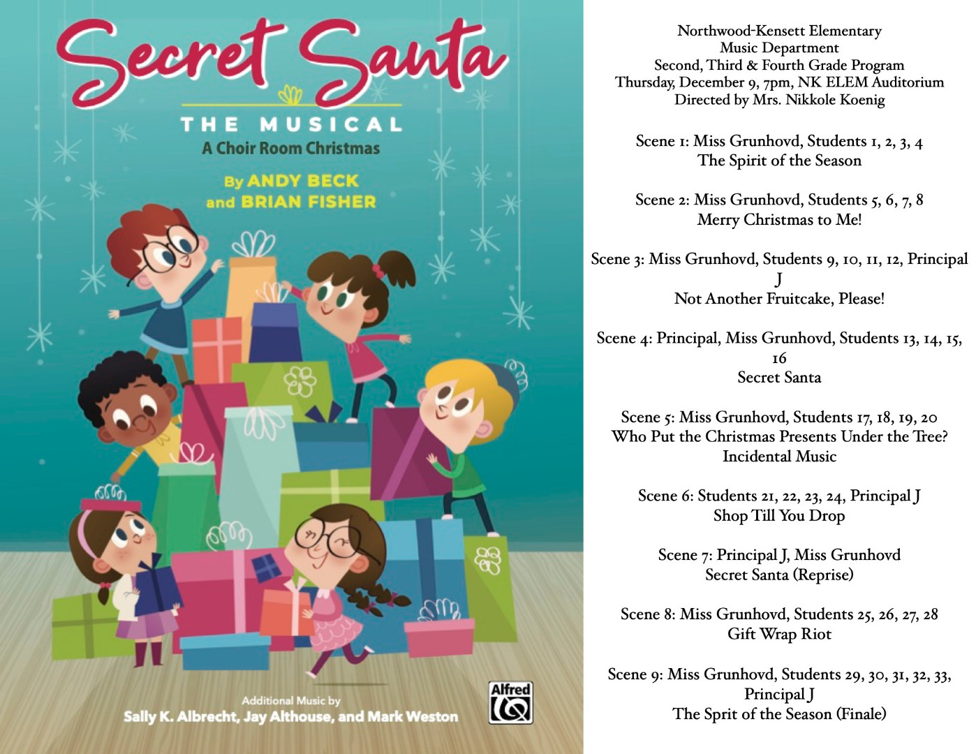 Northwood-Kensett - K-4 Elementary Holiday Concerts